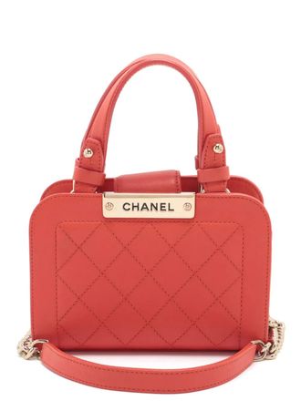 Chanel mini sac à bandoulière Shopping (2016-2017) - Rouge