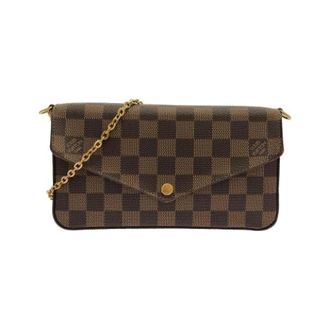 Louis Vuitton Pre-owned Pochette Felicie Damier Schultertasche - - Pre-owned - Damen - Braun - ONE SIZE