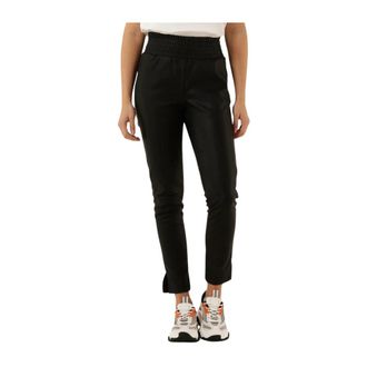 Notre-V Lederhose Bobby - - Trousers - Damen - Schwarzk - S