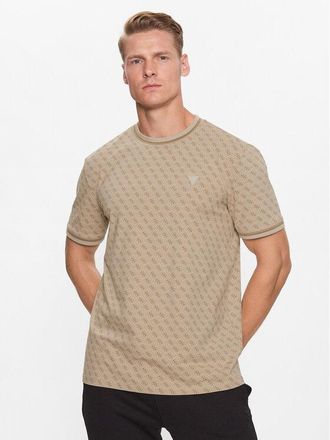 Guess T-Shirt Marshall Z2YI05 J1314 Beige Regular Fit