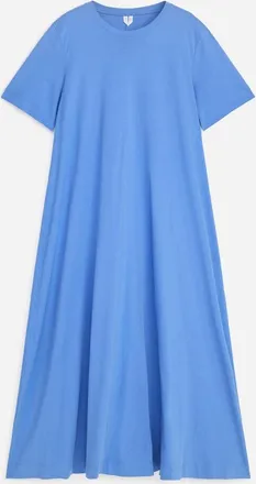 Arket T-Shirt-Maxikleid -Blau