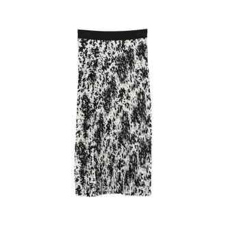 Karl Lagerfeld Jupe Midi Pliss&eacute;e - Femme - Jupes - Multicolore - Taille: 38 FR