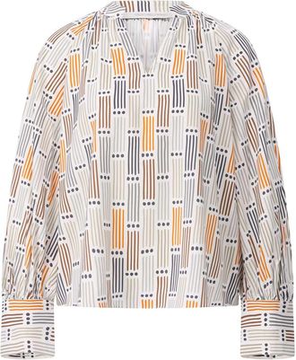 Herzen'sangelegenheit Seidenbluse mit Print