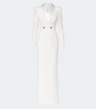 Rebecca Vallance Robe longue Symphony &agrave; ornements