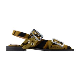 Ganni Ballerinas - - Shoes - Damen - Gr&uuml;n - 37 EU
