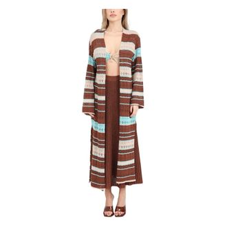 Akep Cardigan - - Knitwear - Damen - Braun - S