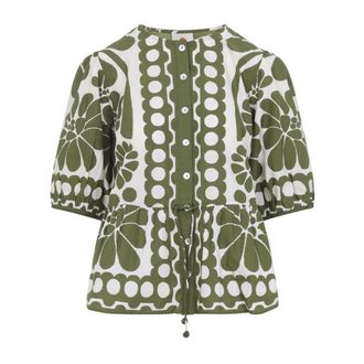 Farm Rio Palermo Bluse - - Blouses & Shirts - Damen - Mehrfarbig - XS