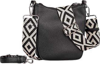 Gabor bags Linda Damen Umh&auml;ngetasche Crossbody Bag Klein Schwarz