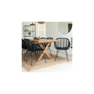 M&S Collection M&s - Tapis 180x240 cm en jute naturelle tress&eacute;e - flora