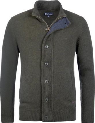 Barbour Gr&uuml;ne Cardigan Pullover f&uuml;r M&auml;nner - - Knitwear - Herren - Gr&uuml;n - 2XL