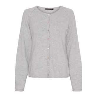 BTF-CPH Feinstrick-Cardigan - - Knitwear - Damen - Grau - 2XL