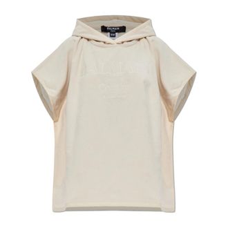 Balmain Baumwollponcho - - Swimwear - Damen - Beige - L
