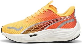 Puma Chaussures de Running Velocity Nitro 3 Femme 37.5 Sun Stream Sunset Glow White Orange Pink