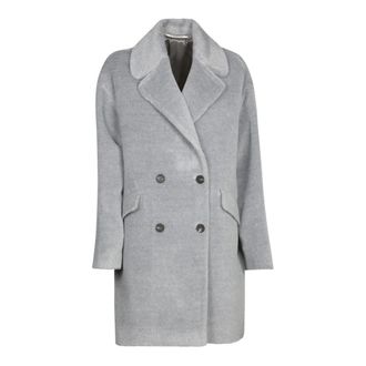 Tagliatore Damenbekleidung M&auml;ntel Grau Aw24 - - Coats - Damen - Grau - M