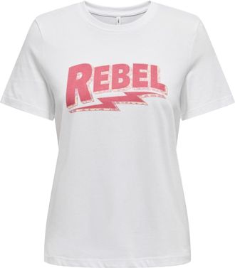 Only Onlhenny Life Reg S/S Top Box JRS