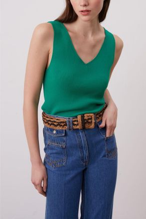 Gerard Darel Top d&eacute;collet&eacute; - LEERON - Vert