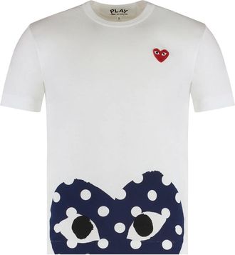 Comme Des Garçons Homme, Tops, Blanc, Taille: S T-Chemises