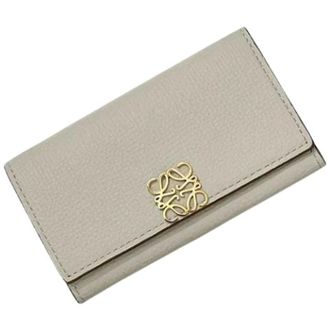 Loewe Pre-owned Porte-cl&eacute;s - Femme - Pre-owned - Gris - Taille: ONE Size