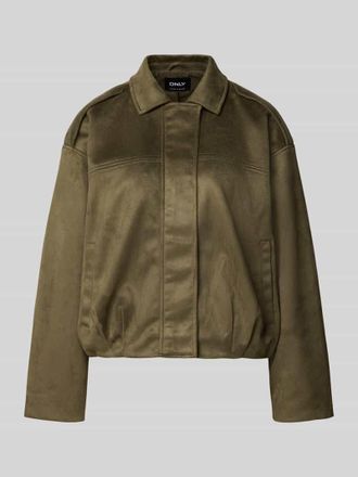 Only Regular Fit Blouson in Leder-Optik Modell AMBER
