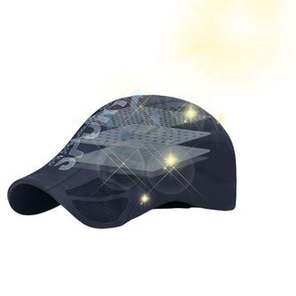 Generic Chapeau pour homme | Casquette réglable avec impression de lettres, protection UV pour extérieur, sports de plein air, voyage, plage, camping et cycli