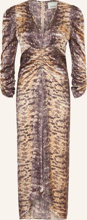 Isabel Marant Isabel Marant Satinkleid Albini Aus Seide Mit 3/4-Arm beige