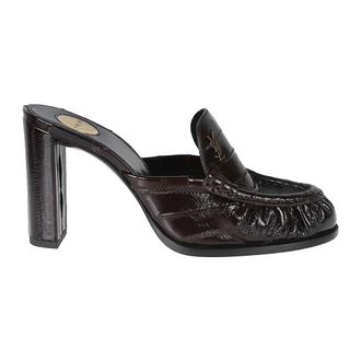 Saint Laurent Le Loafer Mules - - Shoes - Damen - Braun - 38 EU