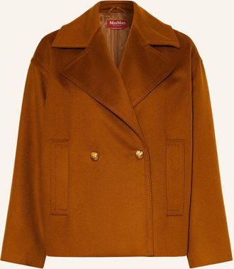 Max Mara Max Mara Studio Cabanjacke Snob braun