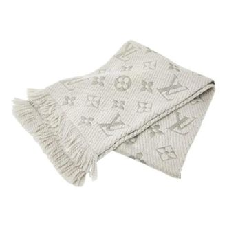 Louis Vuitton Foulard en soie vintage Pre-owned - Femme - Pre-owned - Gris - Taille: ONE Size