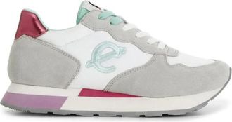 Caf&egrave;noir Femme, Chaussures, Multicolore, Taille: 37 EU Platform Suede & Technical Fabric Baskets