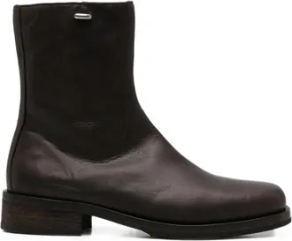 Our Legacy Camion Waxed Leather Boots