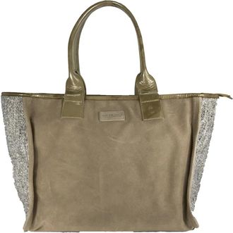 Softwaves Femme, Sacs, Beige, Taille: ONE Size Kiara Tote