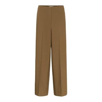 Soaked In Luxury Pantalon large - Femme - Pantalons - Brun - Taille: 44 FR