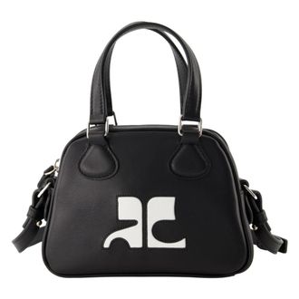 Courrèges unisex, Sacs, Noir, Taille: ONE Size Mini Sac Bowling
