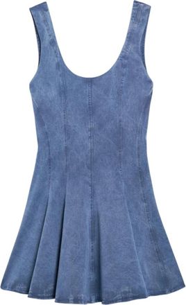 Desigual Femme, Robes, Bleu, Taille: 42 FR Vest Skater