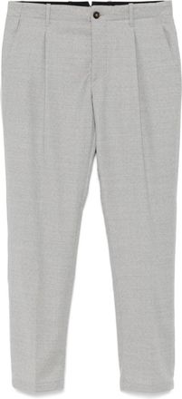 Manuel Ritz Plissierte Hose - Grau