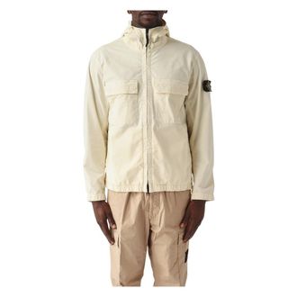 Stone Island Homme, Vestes, Beige, Taille: XL Bomber Vestes