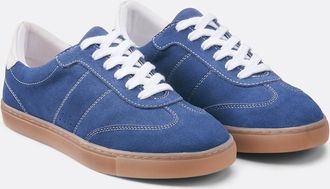 La Redoute Collections Baskets R&eacute;tro En Cuir Su&eacute;d&eacute;