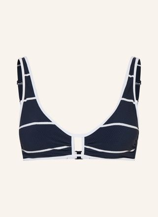 Watercult Watercult Bustier-Bikini-Top Coastal Lines blau