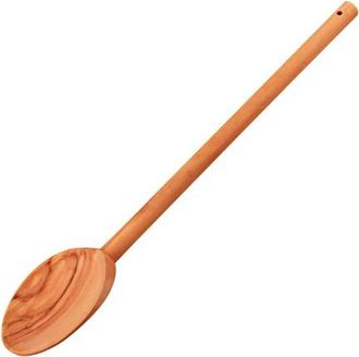 Fackelmann Fackelmann Kochlöffel rund 30 cm OLIVE, Löffel aus Holz, Design-Küchenhelfer aus Oliven-Holz, robust und mit unverkennbarer Maserung (Farbe: Braun), M