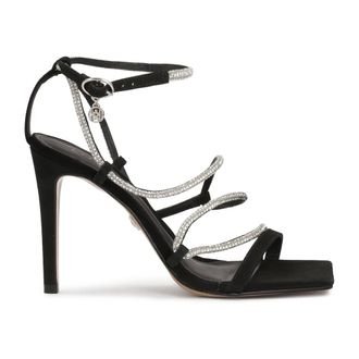 Kazar Nubuk-Sandalen mit gl&auml;nzendem Riemen - - Shoes - Damen - Mehrfarbig - 39 EU