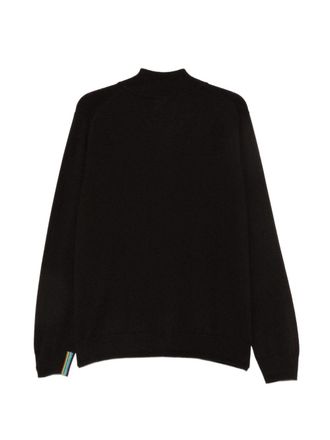 Paul Smith Zip-Front Knit Cardigan - Black