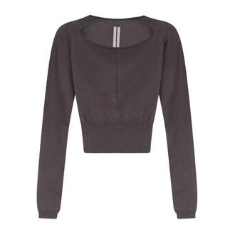 Rick Owens Femme, Pulls, Brun, Taille: 42 FR Pulls &agrave; col rond