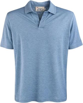MC2 Saint Barth Homme, Tops, Bleu, Taille: XL Fraser Polo