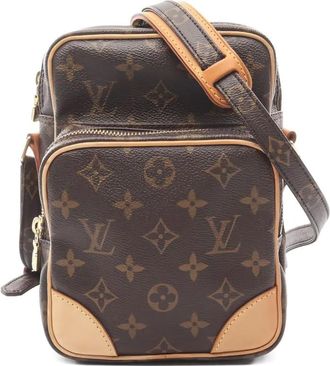 Louis Vuitton sac porté épaule Amazon (2002) - Marron