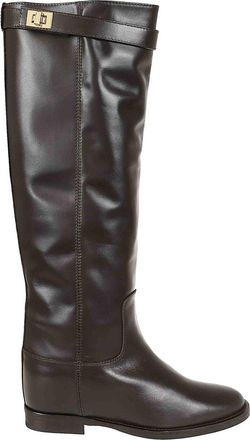 Via Roma 15 Bottes - Marron Foncé