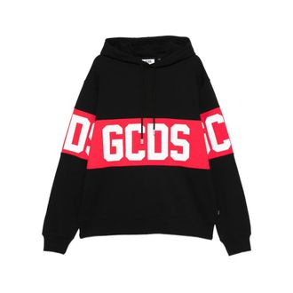 GCDS Gcds, Homme, Sweatshirts et sweats &agrave; capuche, Noir, Taille: M SweaT-shirts &agrave; capuche