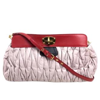 Miu Miu Sac &agrave; bandouli&egrave;re Pre-owned Matelass&eacute; - Femme - Pre-owned - Multicolore - Taille: ONE Size