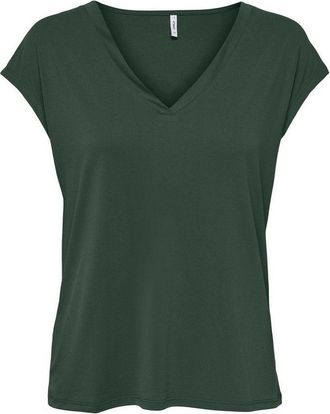 Only V-Shirt ONLFREE S/S MOD.V-NECK TOP JRS NOOS