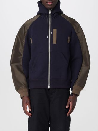 sacai Sweatshirt Homme couleur Bleu Marine