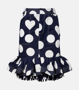 Jacquemus Midirock Cabana aus Baumwollpopeline